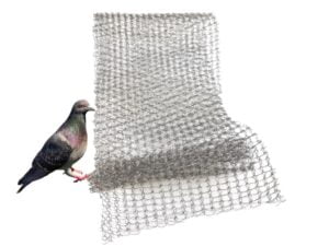 RVS vogelgaas 10 cm per meter | De nummer 1 in Vogelwering