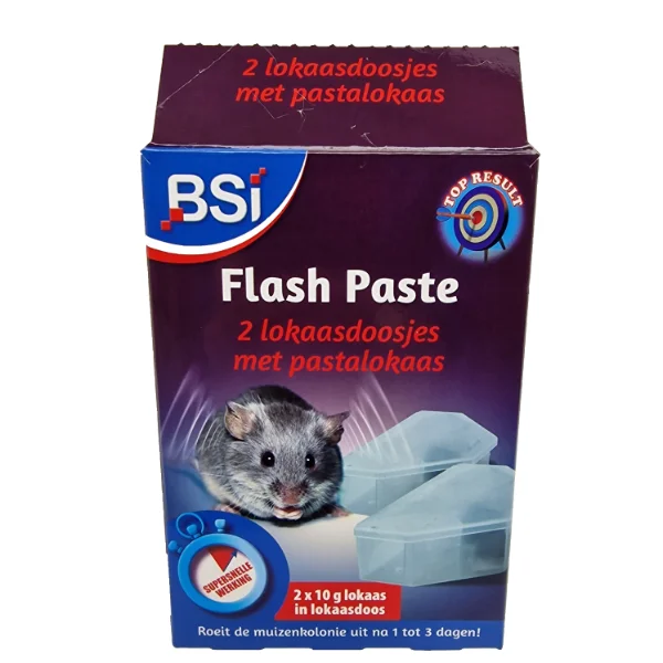 Muizengif Flash Paste: Snelwerkend Muizengif met Lokdoos