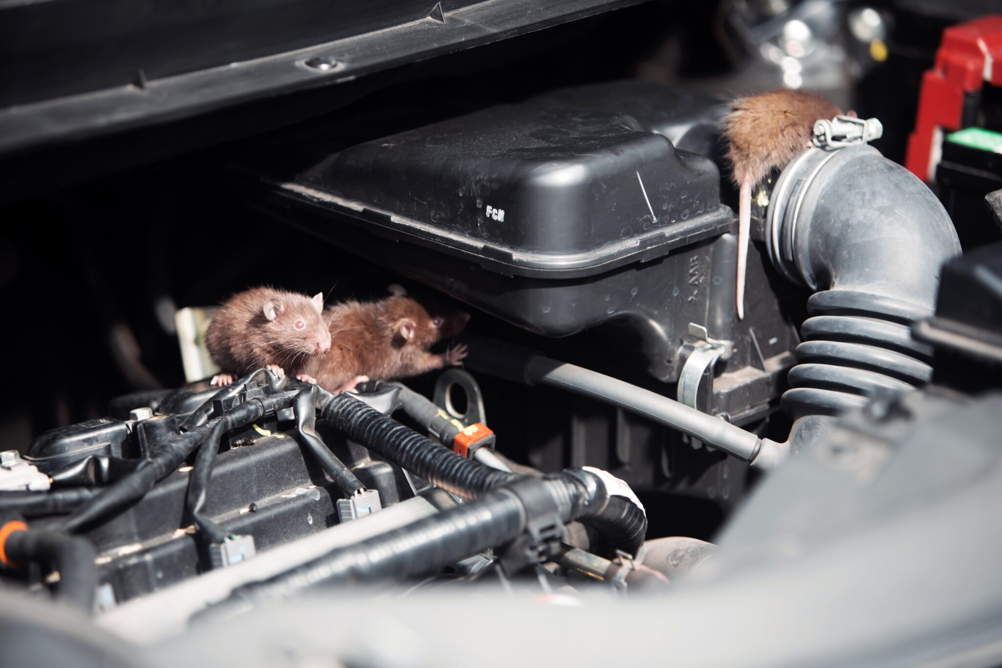 Rat onder motorkap: Herkennen, voorkomen en bestrijden